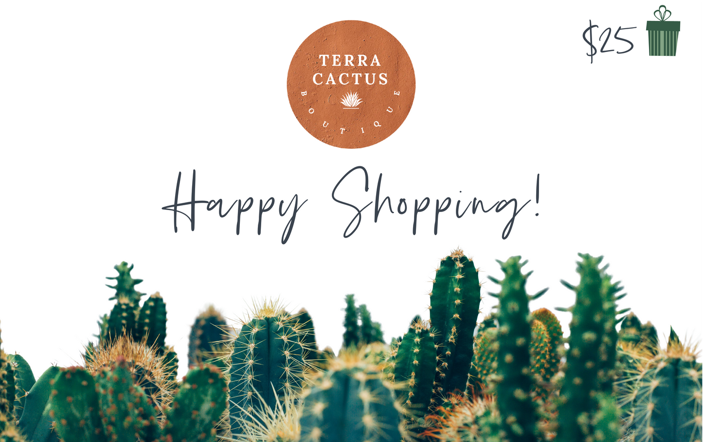 Terra Cactus Gift Card – Terra Cactus Boutique